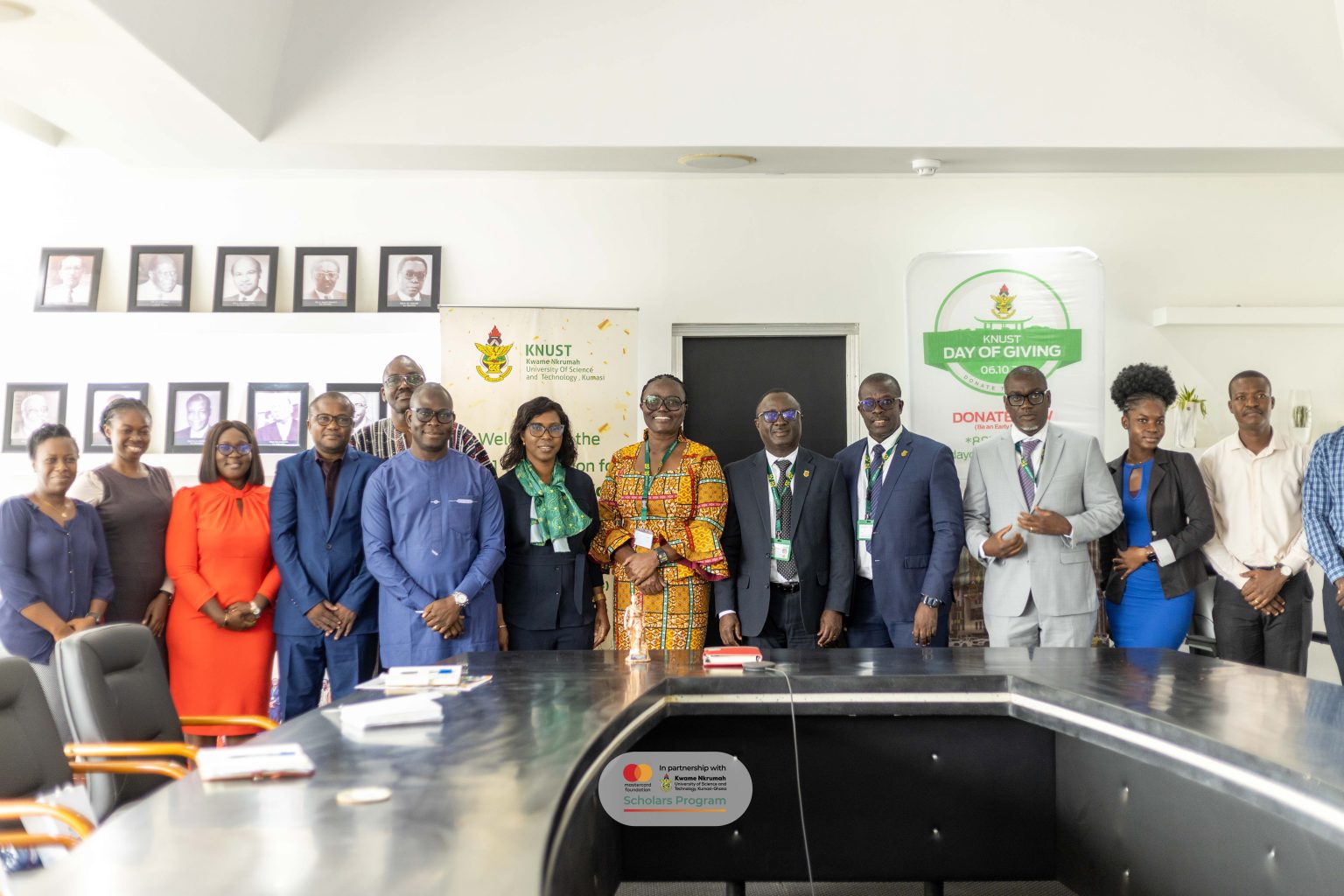 KNUST in partnership with Mastercard Foundation Scholars Programme Hosts University of Abomey ...